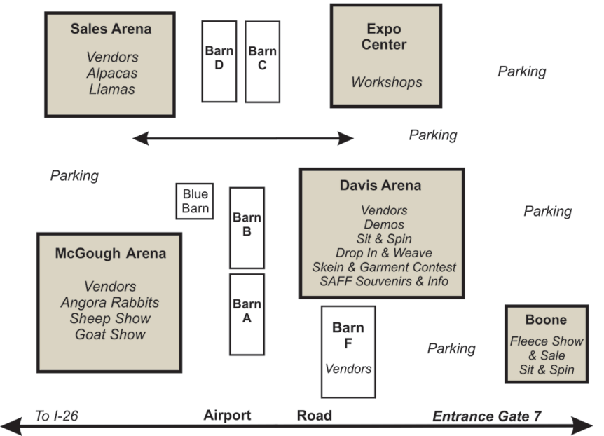 Southeastern Animal Fiber Fair 2018 – SaffSite Fair Fletcher, NC